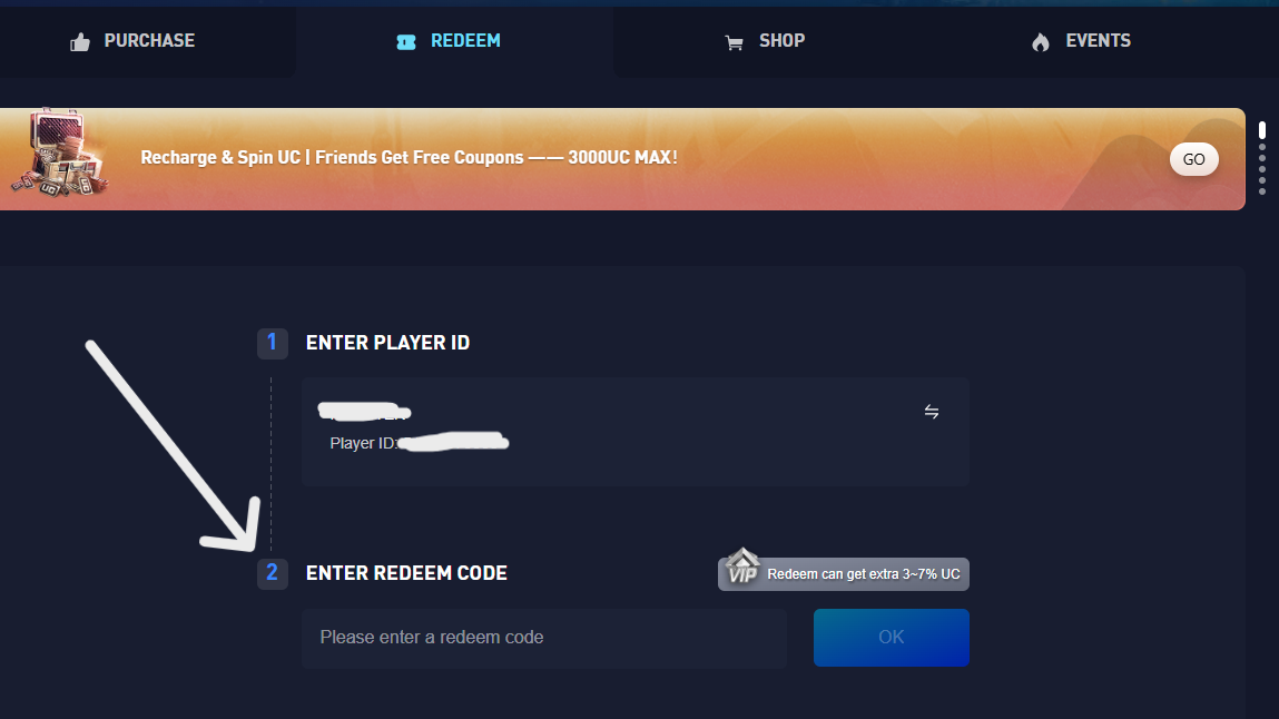 PUBG Mobile UC Redeem Code Global | Official UC Buy BD